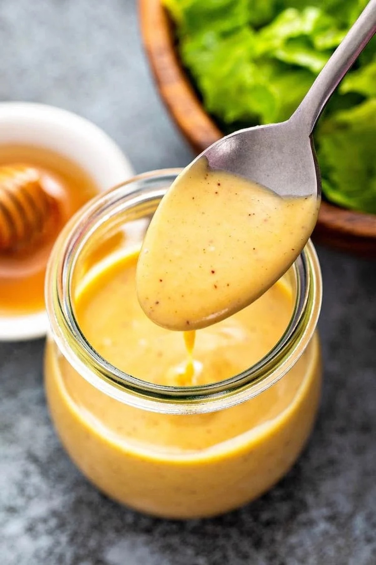 Homemade Honey Mustard Recipe with Five Simple Ingredients - Miss Cooking
